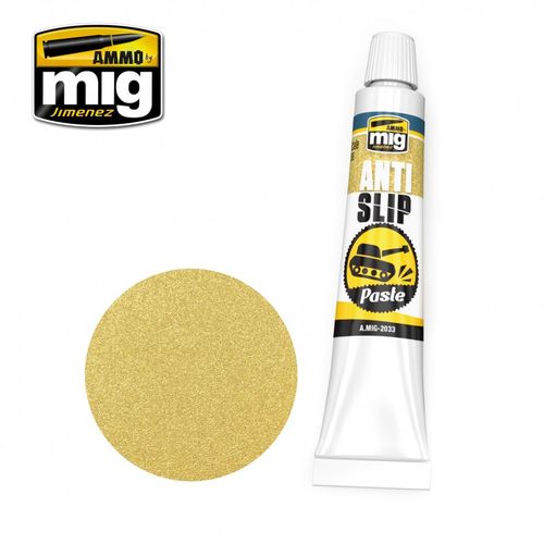 AMMO of Mig Jimenez 2033 Anti-Slip Paste - Sand for 1/35
