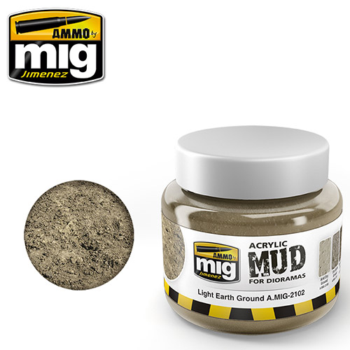 AMMO of Mig Jimenez A.MIG 2102 Light Earth Ground