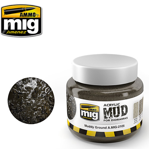 AMMO of Mig Jimenez A.MIG 2105 Muddy Ground