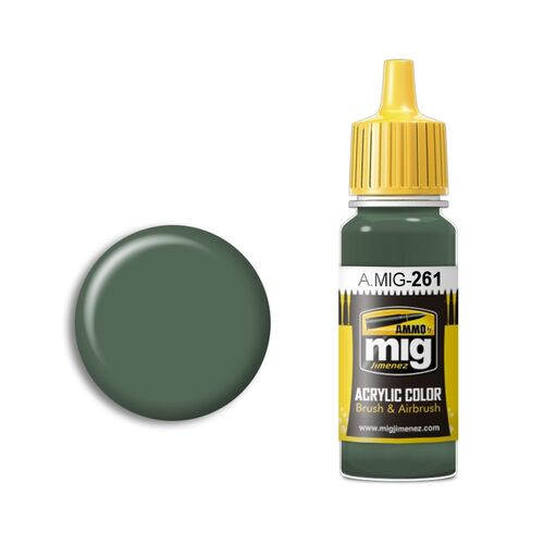 AMMO of Mig Jimenez A.MIG 261 IJA Nakajima Green