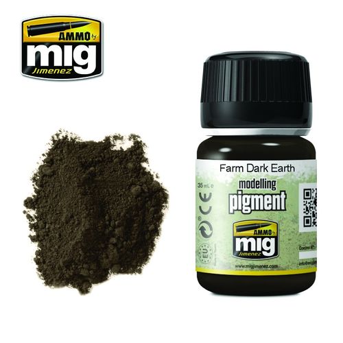 AMMO of Mig Jimenez 3027 A.MIG Farm Dark Earth
