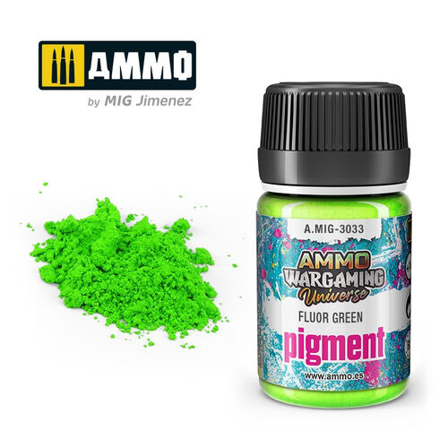 AMMO of Mig Jimenez 3033 Fluor Green Pigment