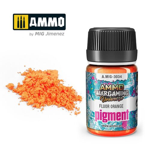 AMMO of Mig Jimenez 3034 Fluor Orange Pigment