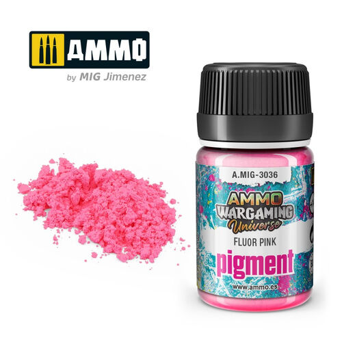 AMMO of Mig Jimenez 3036 Fluor Pink Pigment