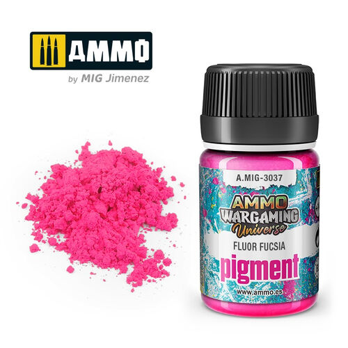 AMMO of Mig Jimenez 3037 Fluor Fucsia Pigment