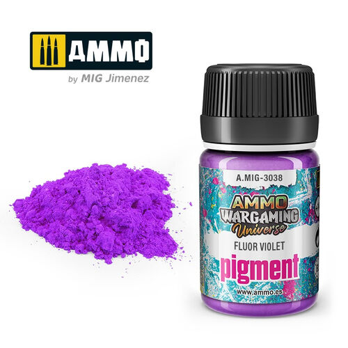 AMMO of Mig Jimenez 3038 Fluor Violet Pigment