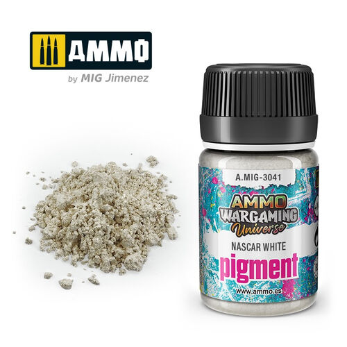 AMMO of Mig Jimenez 3041 NASCAR White Pigment