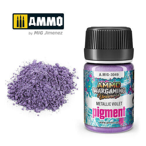 AMMO of Mig Jimenez 3049 Metallic Violet Pigment