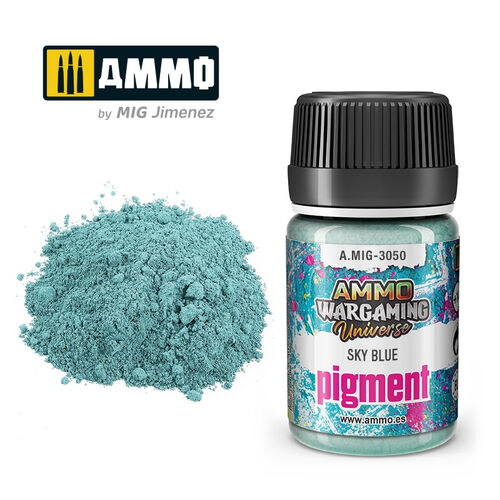 AMMO of Mig Jimenez 3050 Sky Blue Pigment