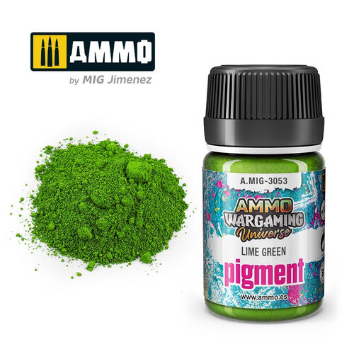 AMMO of Mig Jimenez 3053 Lime Green Pigment