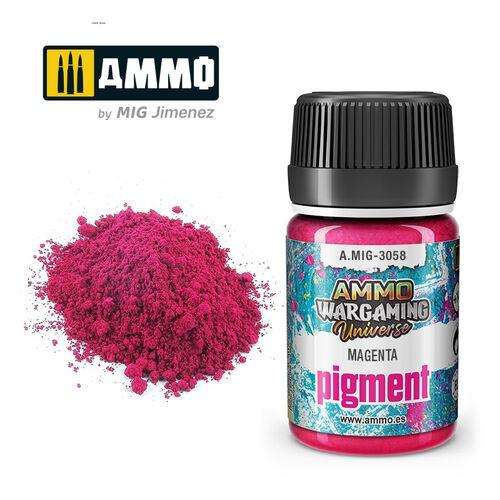 AMMO of Mig Jimenez 3058 Magenta Pigment