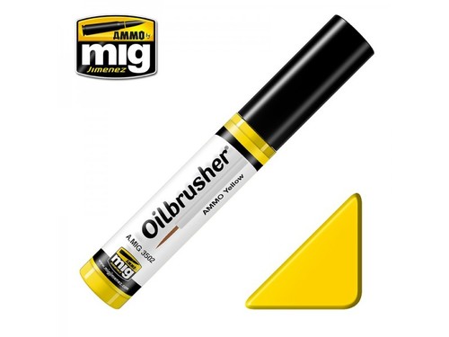 AMMO of Mig Jimenez A.MIG 3502 Oilbrushers Ammo Yellow