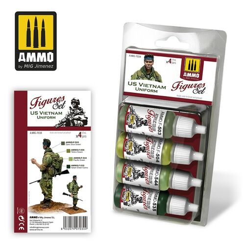 AMMO of Mig Jimenez 7034 US Vietnam Uniforms Set
