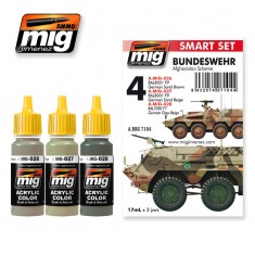 AMMO of Mig Jimenez A.MIG 7104 Bundeswehr Afghanistan Scheme Set