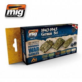 AMMO of Mig Jimenez A.MIG 7117 WARGAME 1943-1945 GERMAN SET
