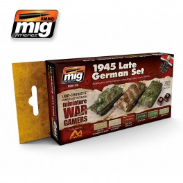 AMMO of Mig Jimenez A.MIG 7118 Wargame 1945 Late German Set