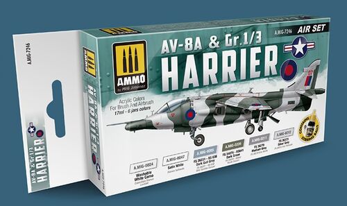 AMMO of Mig Jimenez A.MIG 7246 AV-8A & Gr.1/3 Harrier Set