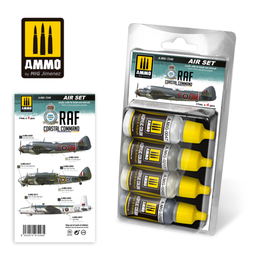 AMMO of Mig Jimenez A.MIG 7248 RAF Coastal Comannd WWII SET