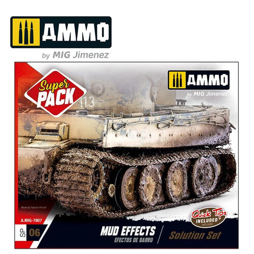 AMMO of Mig Jimenez A.MIG 7807 Mud Effects - Solution Set 06