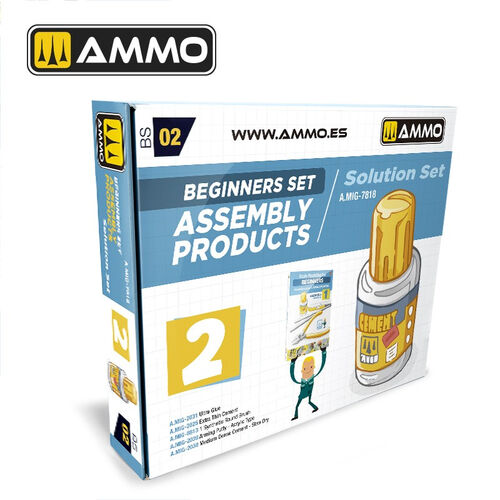 AMMO of Mig Jimenez 7818 Beginners Set - Assembly Products