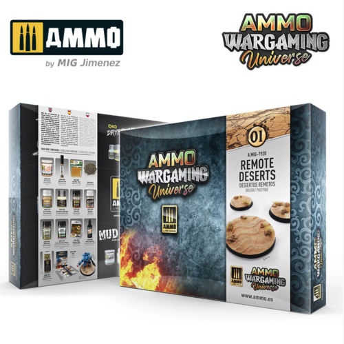 AMMO of Mig Jimenez 7920 Ammo Wargaming Universe. Remote Deserts
