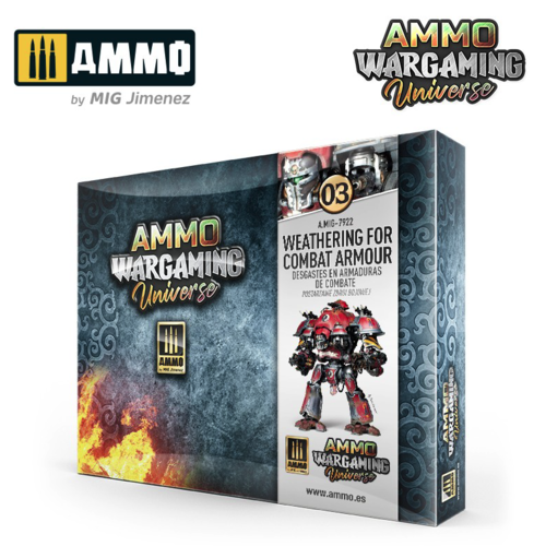 AMMO of Mig Jimenez 7922 Ammo Wargaming Universe. Weathering Comb