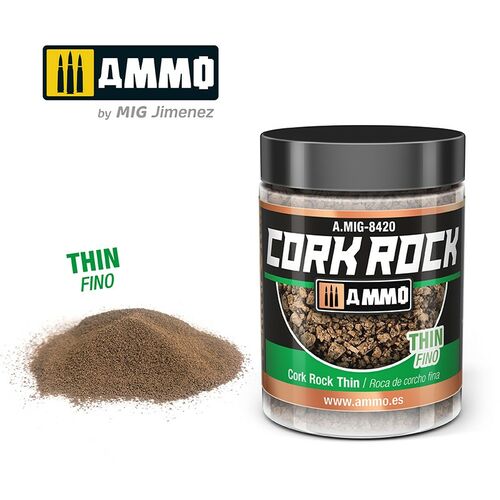 AMMO of Mig Jimenez 8420 TERRAFORM - Cork Rock Thin