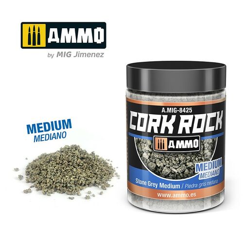 AMMO of Mig Jimenez 8425 TERRAFORM Stone Grey Medium