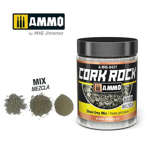 AMMO of Mig Jimenez 8427 TERRAFORM Stone Grey Mix