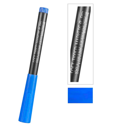 DSPIAE 56127 MK-05 Mecha Blue Soft Tipped Marker Pen