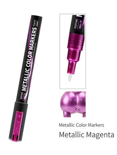 DSPIAE 56526 MKA-09 Super Metallic Color Marker Magenta