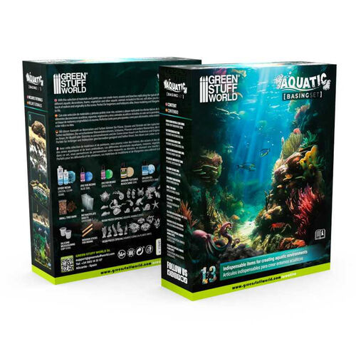 Green Stuff World 11641 Basing Sets - Aquatic