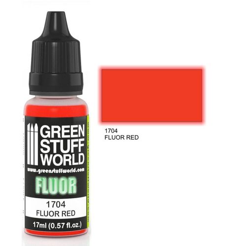 Green Stuff World 1704 Fluor Red