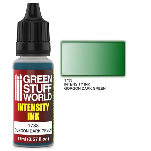Green Stuff World 1733 Gorgon Dark Green Ink