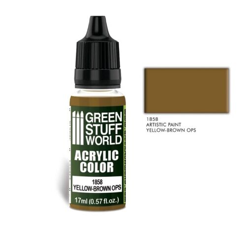 Green Stuff World 1858 Yellow-Brown Ops