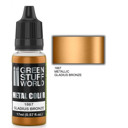 Green Stuff World 1867 Metal Paint - GLADIUS BRONZE