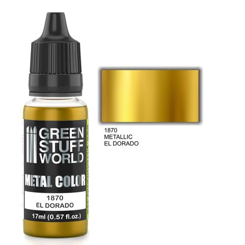 Green Stuff World 1870 Metal Paint - EL DORADO