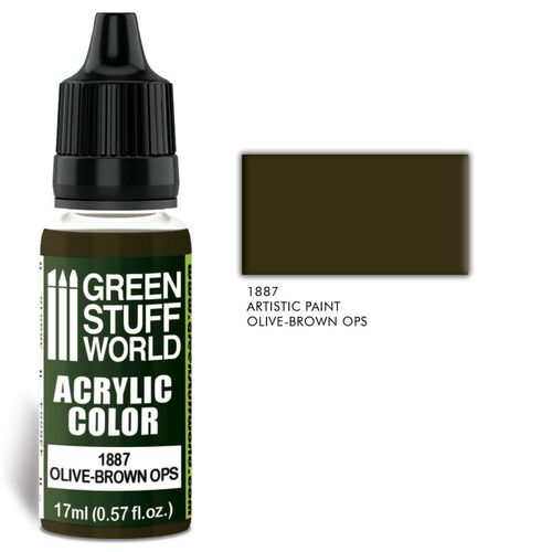 Green Stuff World 1887 Olive-Brown Ops