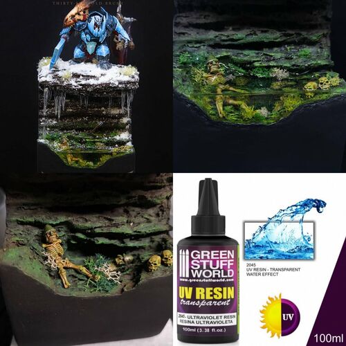 Green Stuff World 2045 UV Resin - Water Effect - 100ml