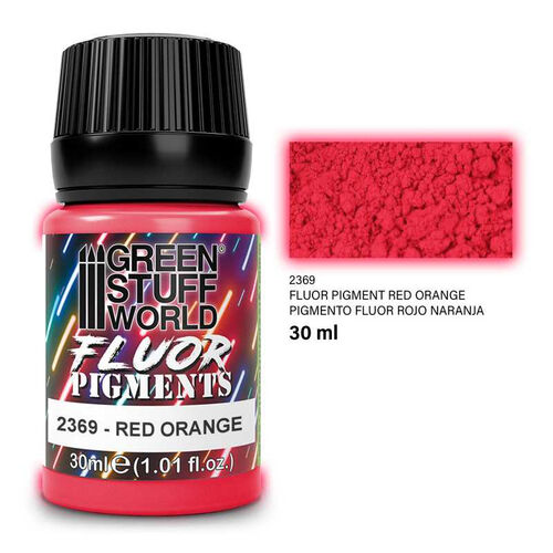 Green Stuff World 2369 Fluor Pigments - Red Orange