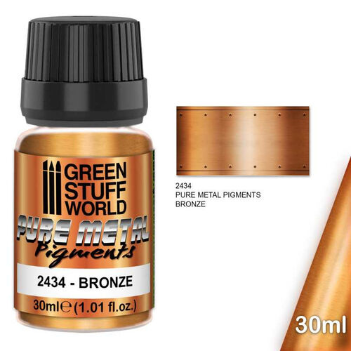 Green Stuff World 2434 Pure Metal Pigments - Bronze