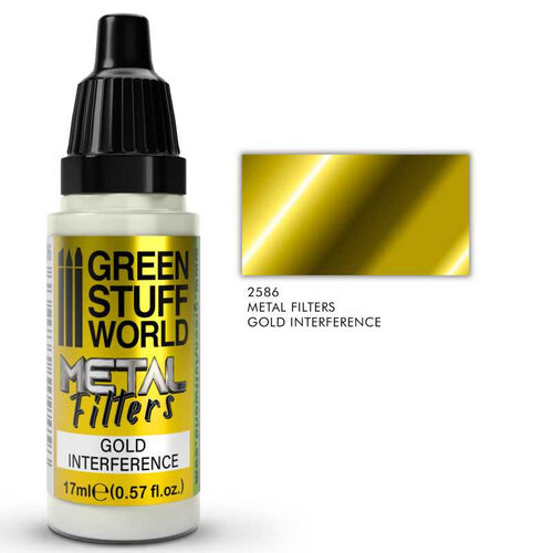 Green Stuff World 2586 Metal Filters - Gold Interference