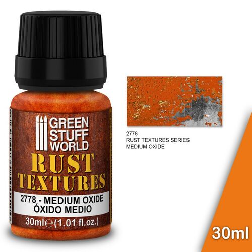 Green Stuff World 2778 Rust Textures - MEDIUM OXIDE RUST