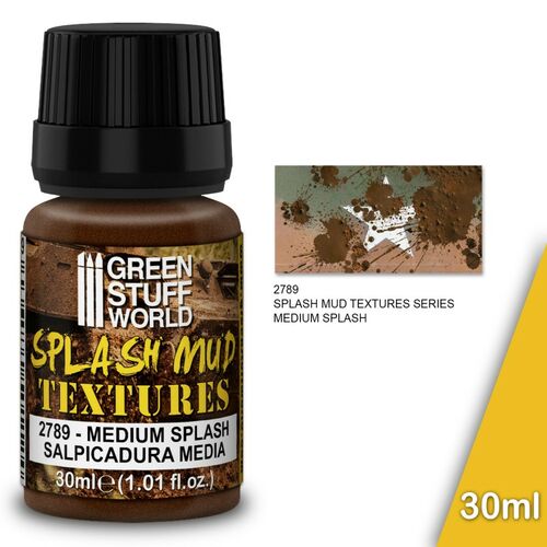 Green Stuff World 2789 Splash Mud Textures - MEDIUM BROWN