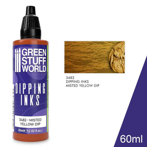 Green Stuff World 3482 Dipping Inks - Misted Yellow Dip