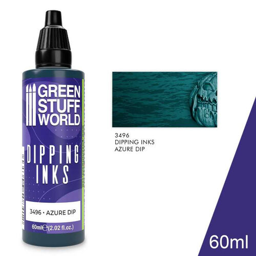 Green Stuff World 3496 Dipping Inks - Azure Dip
