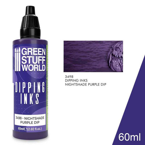 Green Stuff World 3498 Dipping Inks - Nightshade Purple Dip