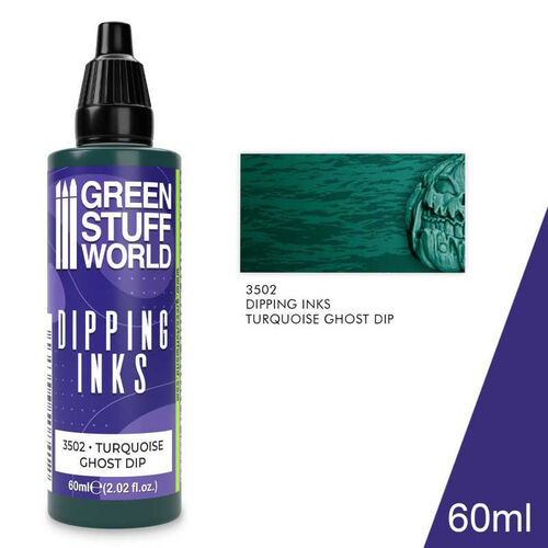 Green Stuff World 3502 Dipping Inks - Turquoise Ghost Dip