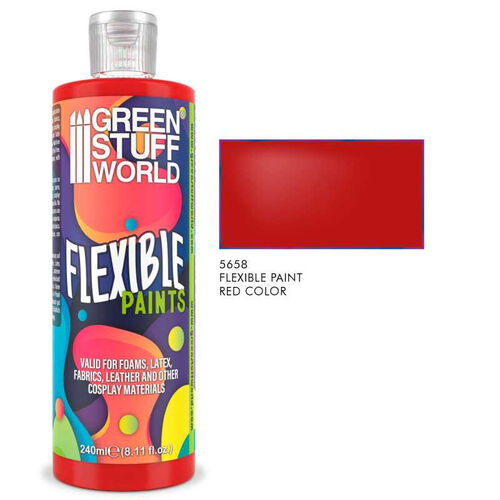 Green Stuff World 5658 Flexible Paints - Red