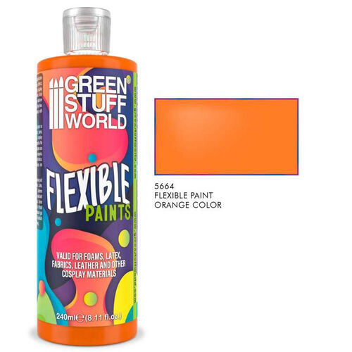 Green Stuff World 5664 Flexible Paints - Orange